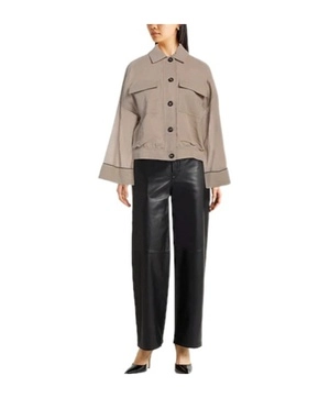 Brunello Cucinelli Solidcolor Appliqué Jacket