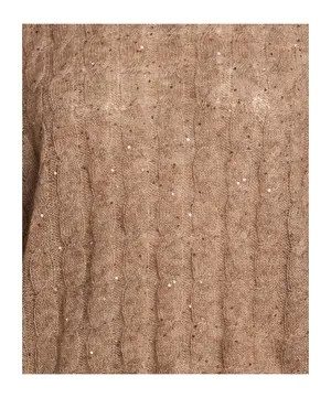 Brunello Cucinelli Solidcolor Midweight Knit Sweatshirt
