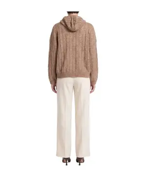 Brunello Cucinelli Solidcolor Midweight Knit Sweatshirt