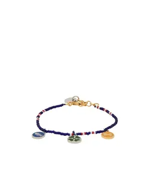 Marni Beaded Charm Bracelet - No