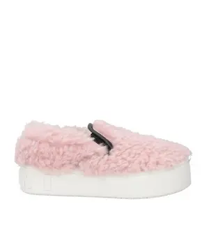 Marni Simple Solid-color Lazy Shoes - Pink