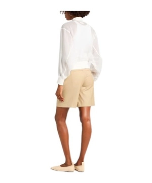 Brunello Cucinelli Striped Bomber Jacket
