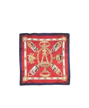 Balenciaga Multicolored Handkerchief - Red