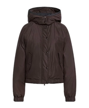 Brunello Cucinelli Hooded Warm Cottonpadded Jacket