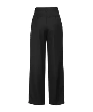 Burberry Solid Color Casual Trousers