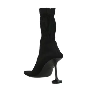 Balenciaga Solid-colored Ankle Boots