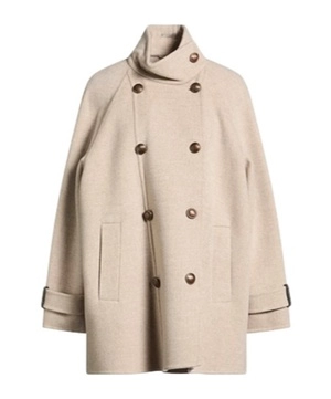 Brunello Cucinelli Button Detailed Coats For Women