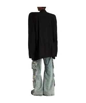 Balenciaga Solid-colored Long Coat