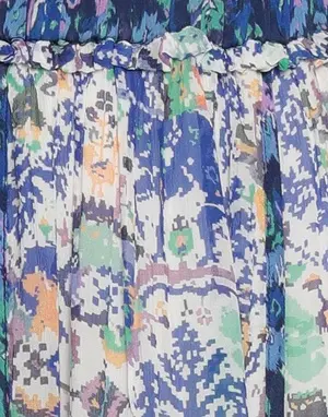 Isabel Marant Étoile Multi-color Chiffon Asymmetrical Skirt