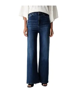 TWINSET High-rise Wide-leg Jeans