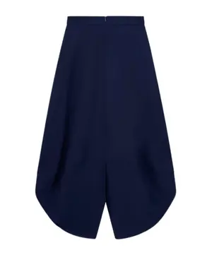 Giorgio Armani Pleated V-hem Skirt