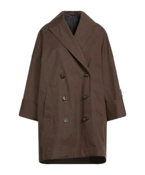 Brunello Cucinelli Minimalist Long Coat - Green