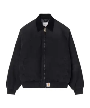 Carhartt Work In Progress Og Santa Fe Jacket - Black