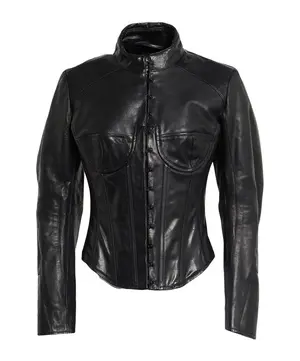Balenciaga Leather Knight Jacket