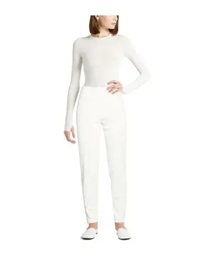Max Mara Solid Color Casual Trousers