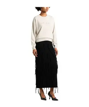 Brunello Cucinelli Lightweight Knit Longsleeve Tshirt