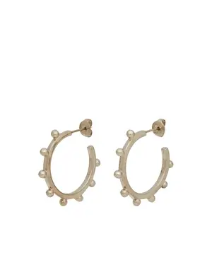 Isabel Marant Étoile Minimalist Hoop Earrings - Yellow