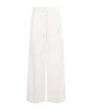 Aspesi Velvet Wide-leg Casual Trousers