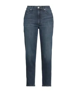 Rag & Bone Solid Color Straight-leg Pants - Blue