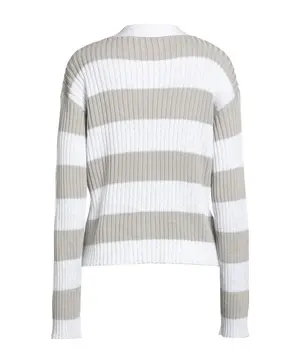 Brunello Cucinelli Striped Knit Sweater