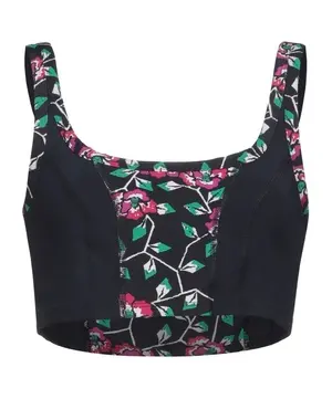 Isabel Marant Étoile Floral Print Bikini Top - Blue