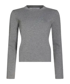 Max Mara Solid Color Jumpers - Grey