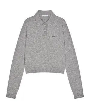 Givenchy Wool And Cashmere Polo Shirt