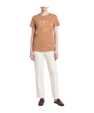 Max Mara Solid Color T-shirts
