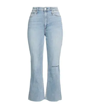 Rag & Bone Lightwash Straightleg Jeans - Blue