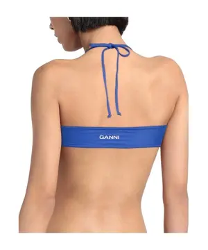 GANNI Minimalist Bikini Top
