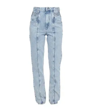Isabel Marant Étoile Light-wash Straight-leg Jeans