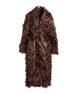 Brunello Cucinelli Solidcolor Long Trench Coat - Brown