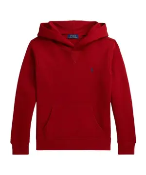 Ralph Lauren Polo Pony Embroidered Hoodie - Red