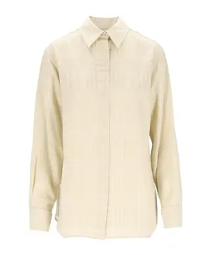 Burberry Check Silk Shirt