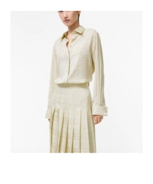 Burberry Check Silk Shirt