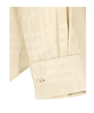 Burberry Check Silk Shirt