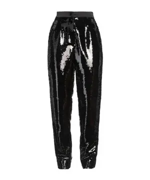 Dolce & Gabbana Solid-color Casual Trousers - Black