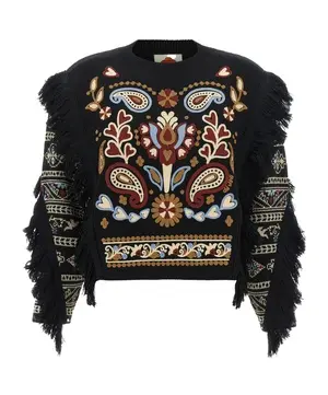 Farm Rio Crew-neck Sweater