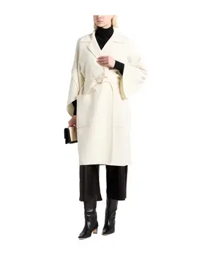 Max Mara Solid-colored Woolen Coat