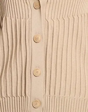 Max Mara Ribbed-knit Sleeveless Vest