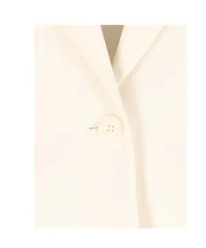 Burberry Pinstriped Wool Tailored Jacket