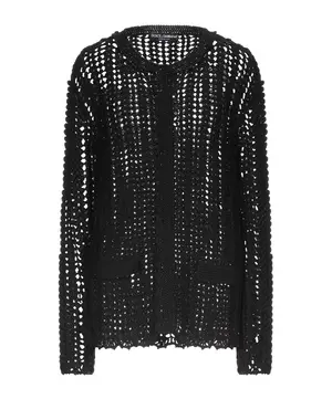 Dolce & Gabbana Solid-color Wool Knitwear - Black