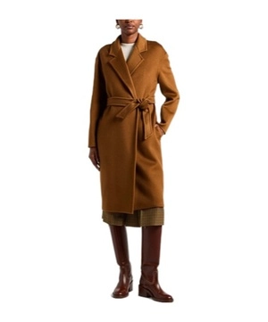 Max Mara Solid-colored Cashmere Long Coat