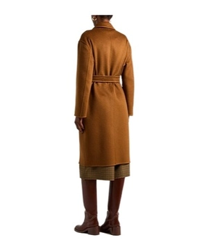 Max Mara Solid-colored Cashmere Long Coat