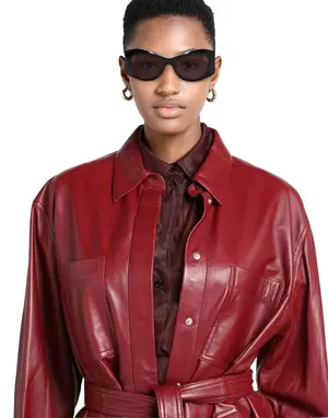 Balenciaga Minimalist Cat-eye Sunglasses