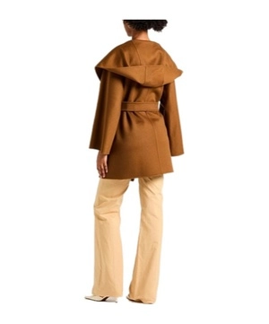 Max Mara Elegant Cashmere Coat - Light Brown