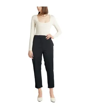 Max Mara Solid Color Casual Trousers