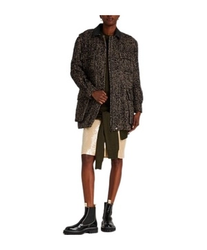 Max Mara Two-color Wool Coat