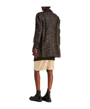 Max Mara Two-color Wool Coat