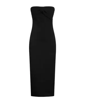 Chloé Sleeveless Off-shoulder Dress - Black